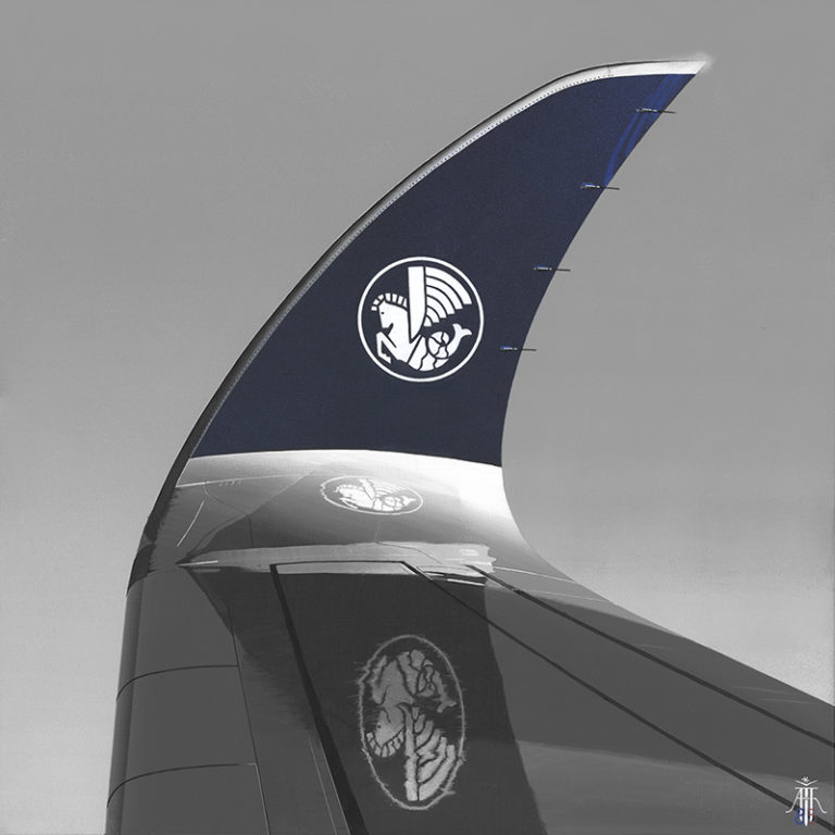 Winglet A350 AIRFRANCE – WingsArtGallery