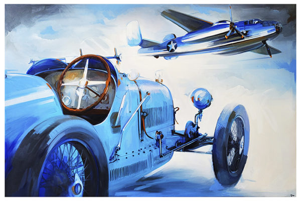 Bugatti et B25 – WingsArtGallery