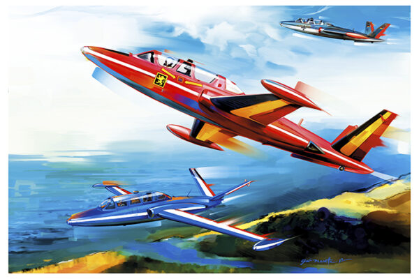 Fouga Magister – WingsArtGallery
