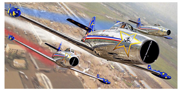 MD450 Ouragan Patrouille de France – WingsArtGallery